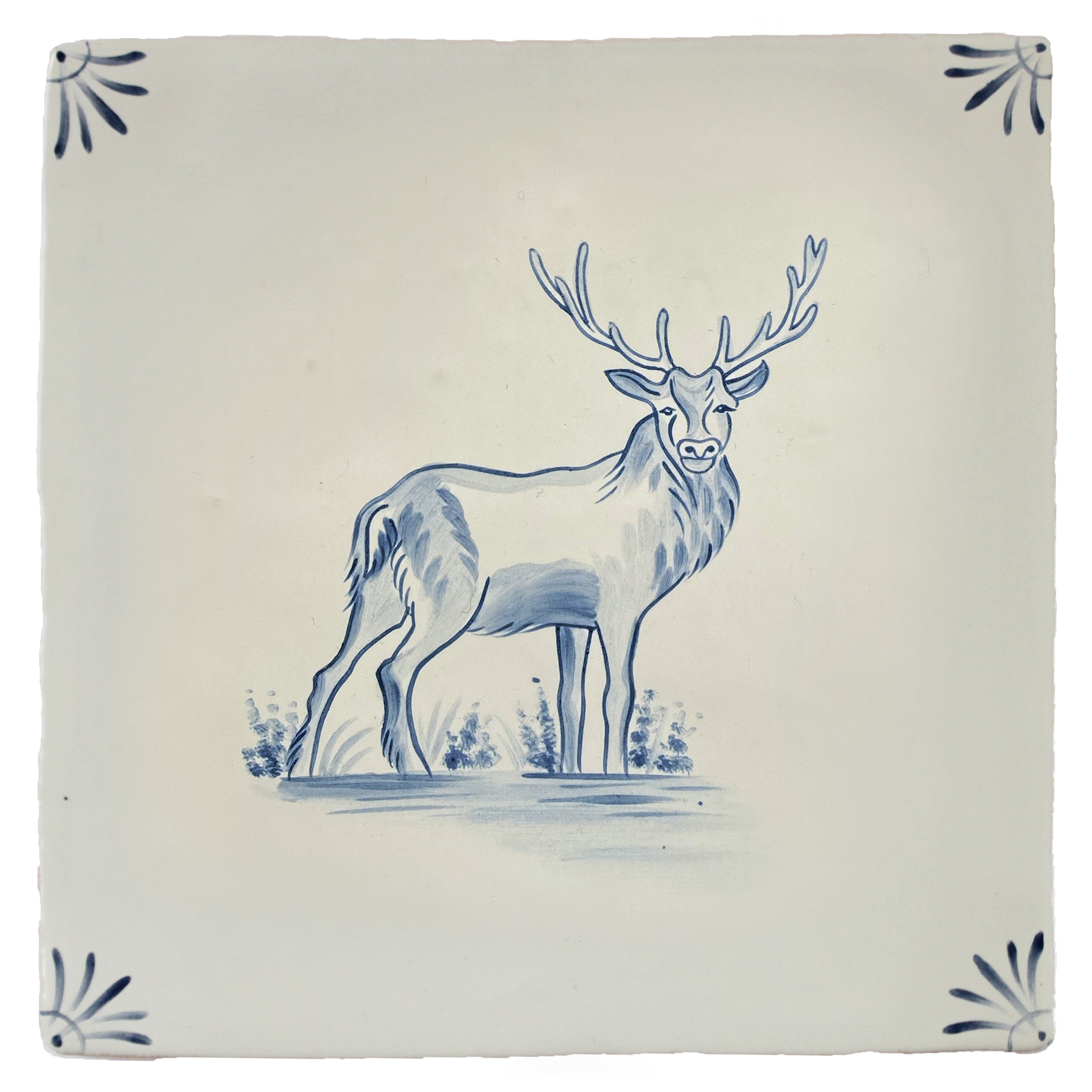 Cotswold Delft Stag – Decorum Studio Cornwall