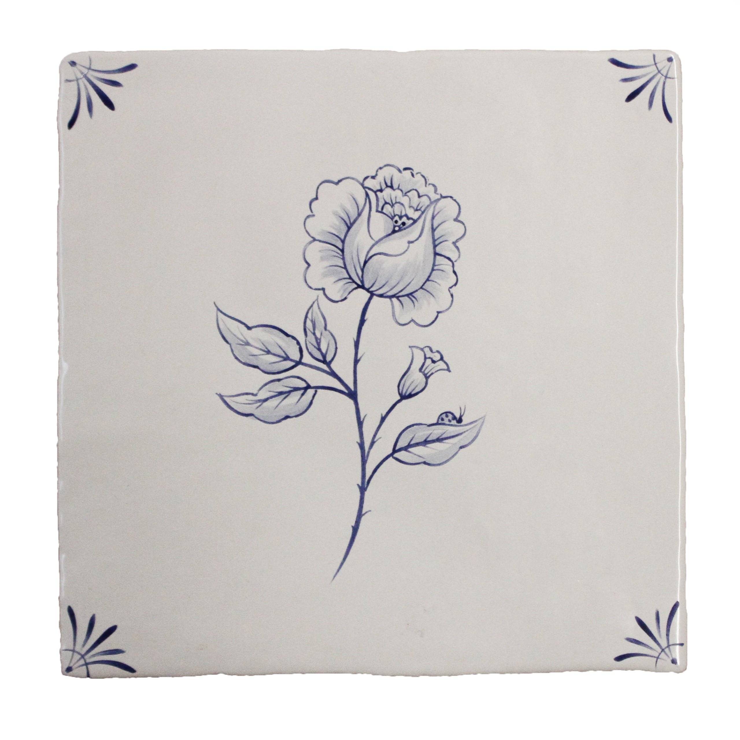 Flora Delft Rose – Decorum Studio Cornwall