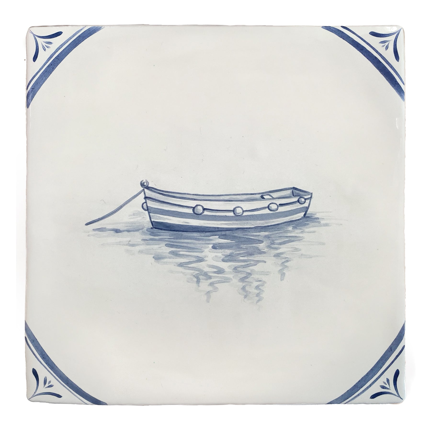 Harbour Delft Rowing Boat – Decorum Studio Cornwall