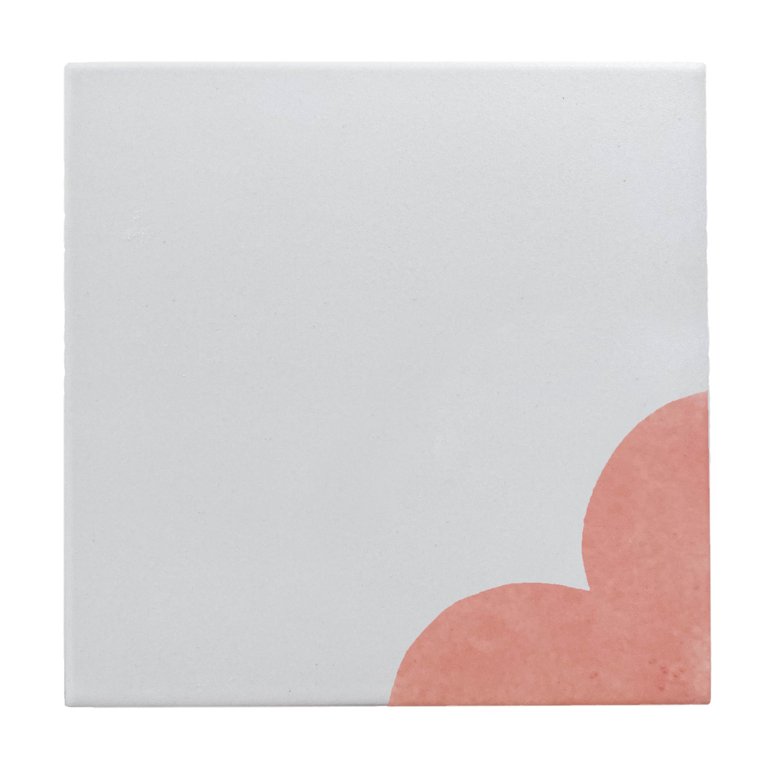 Calico Scallop Corner Peach – Decorum Studio Cornwall