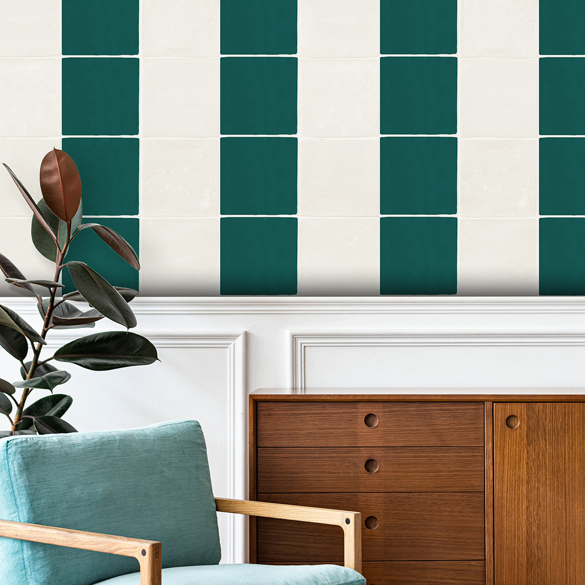 Plain Sailing Teal – Decorum Studio Cornwall