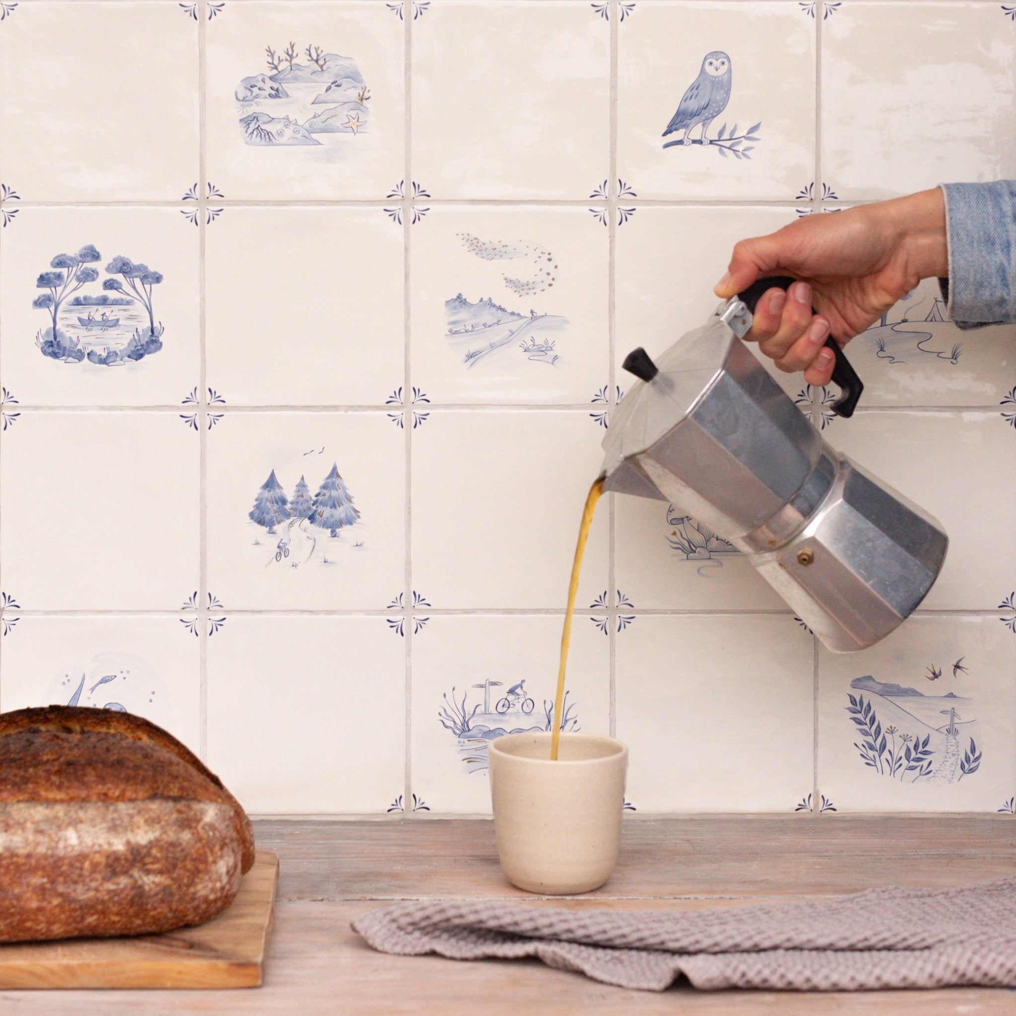 Wilderness Delft Murmurations – Decorum Studio Cornwall