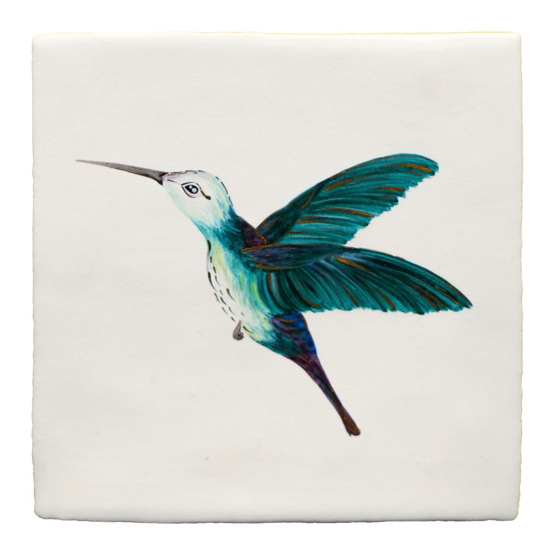 Turquoise Hummingbird (left) – Decorum Studio Cornwall