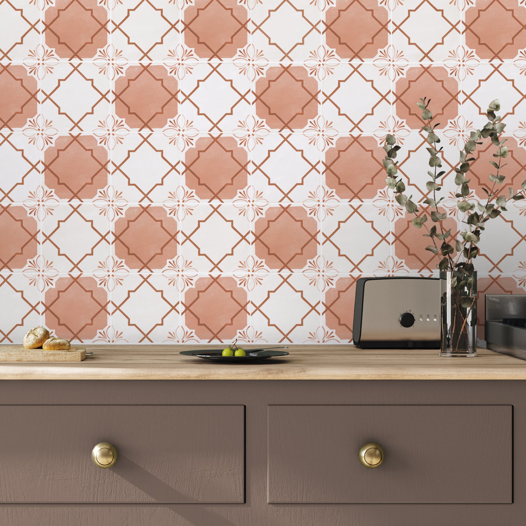 Safran Trellis - Earth – Decorum Studio Cornwall